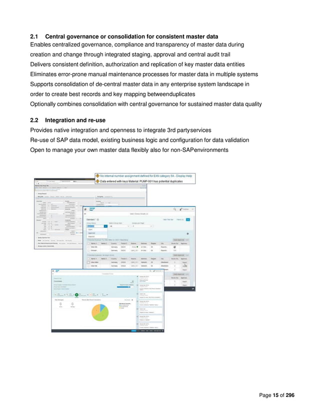 MDG GUIDE SAP GOVENANCE LEARN PRACTICE ANYONE | PDF | Databases ...
