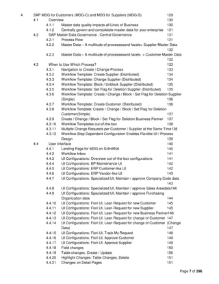 MDG GUIDE SAP GOVENANCE LEARN PRACTICE ANYONE | PDF