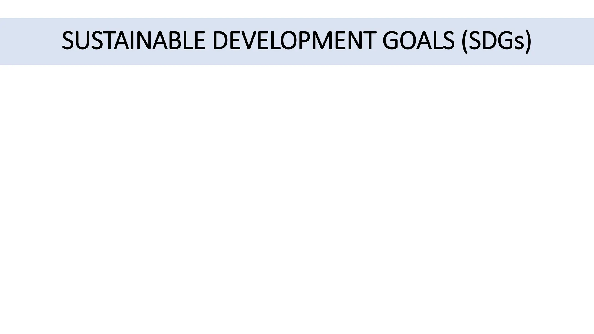 Millennium Development Goals & Sustainable Development Goals | PPTX