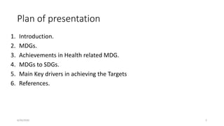 Millenium development goals | PPTX