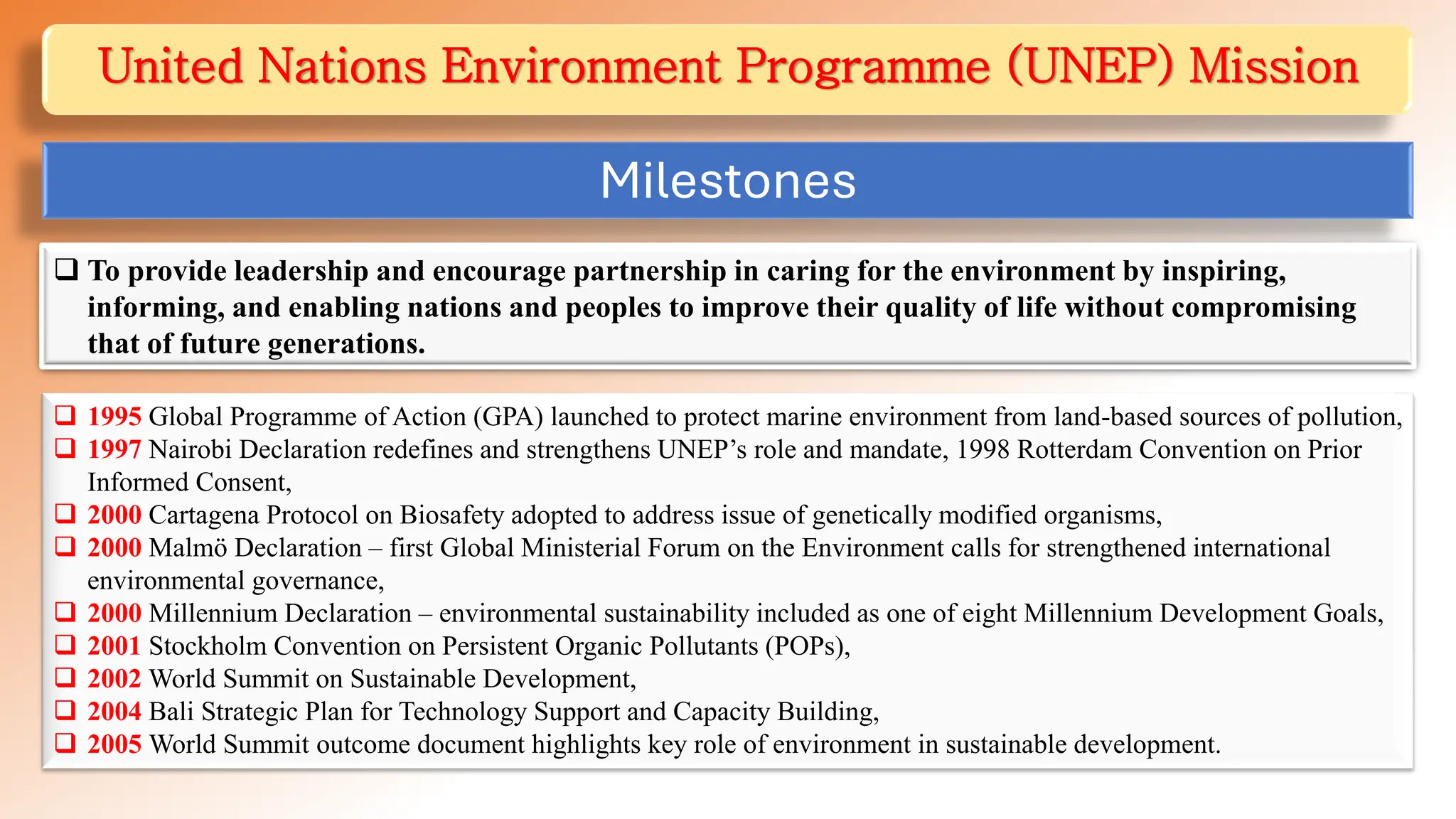 Eight Millennium Development Goals (MDGs) | PDF