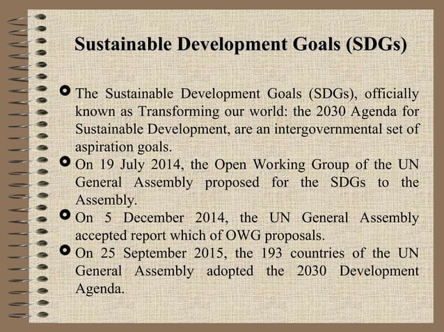Millennium development goals for health professionals | PPT