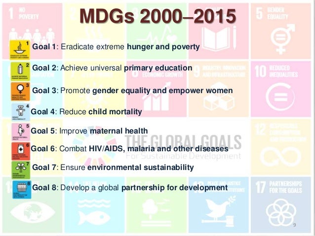 MDGs to SDGs