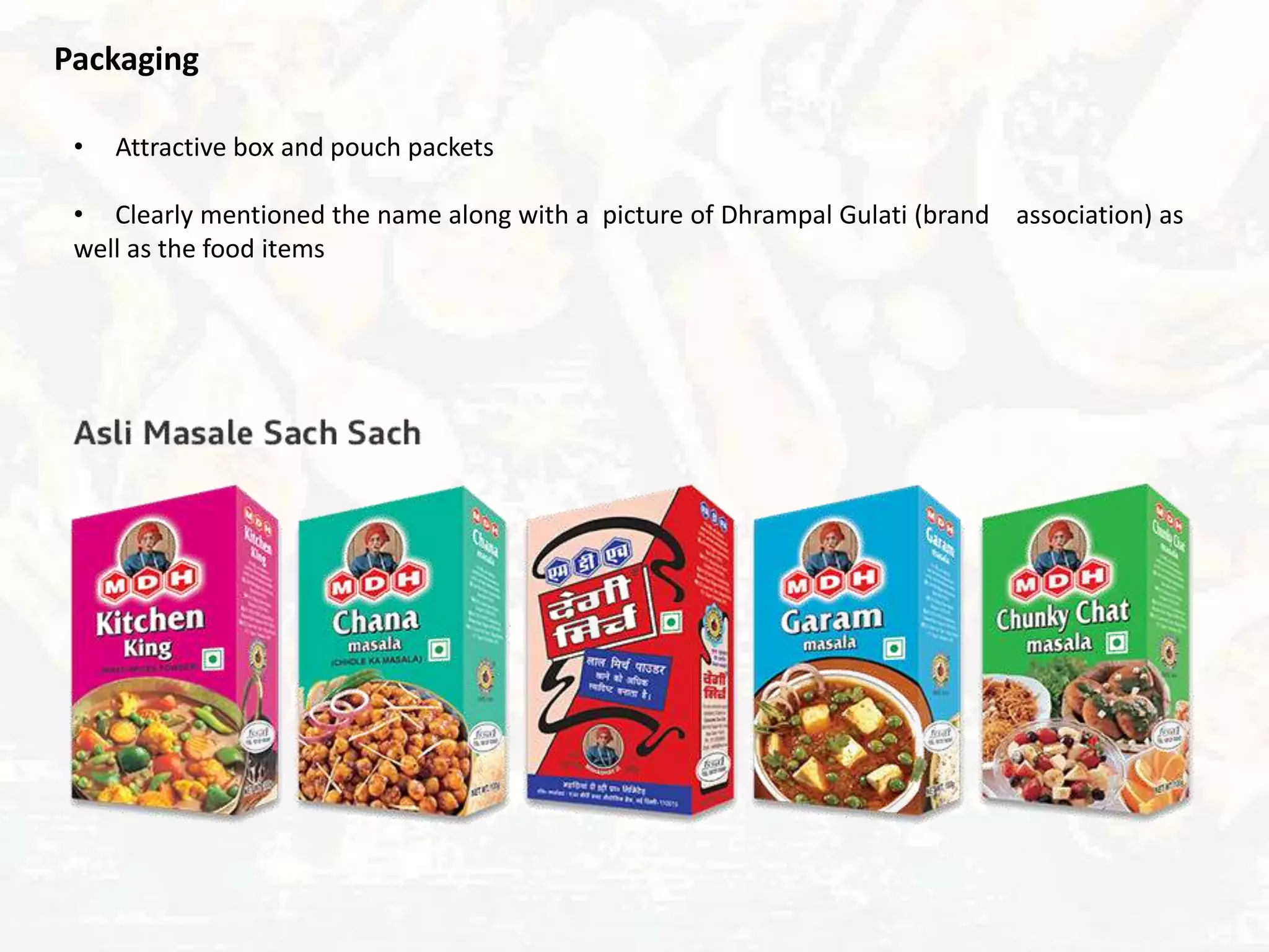 MDH Masala: Spicy Success (Brand Management) | PPTX