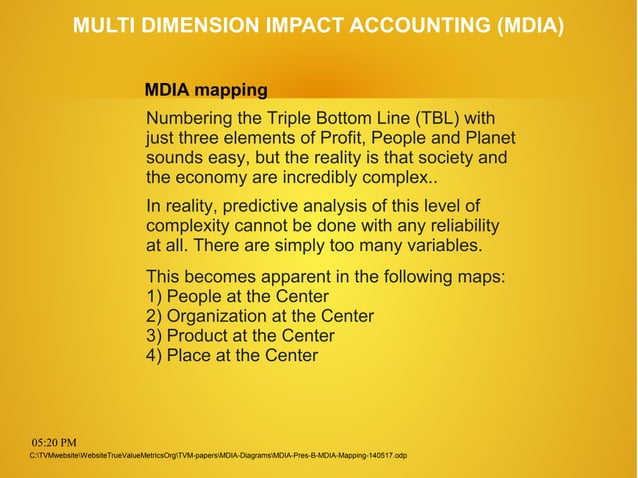 MDIA Mapping (140517) | PPT