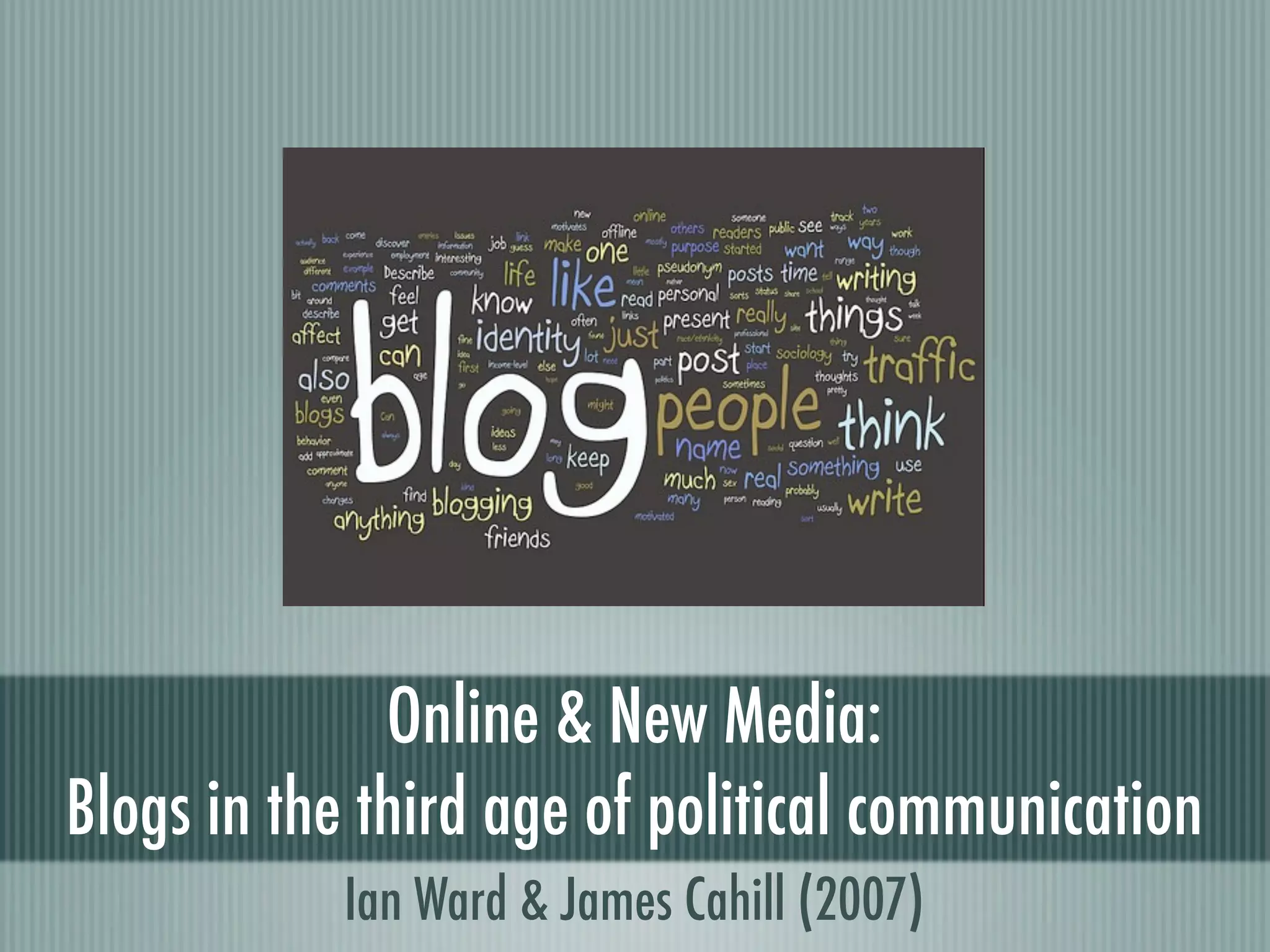 Mdia5003 presentation | PPT