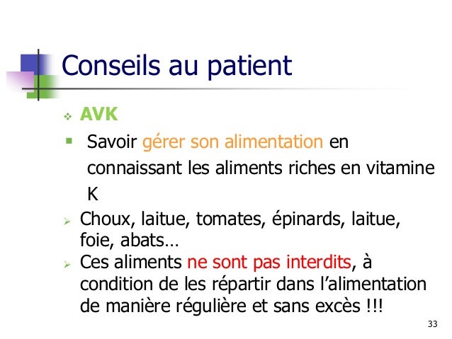 Médicaments de l’hémostase