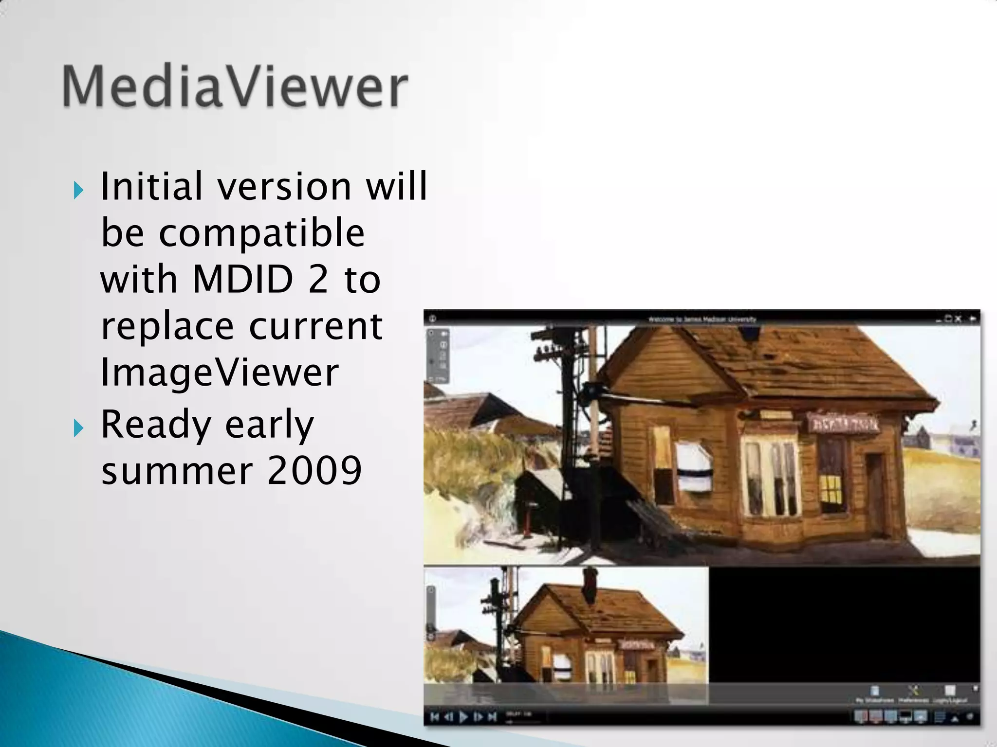 VRA 2009 MDID Users Group | PPTX