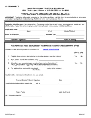 Licensure as a Temporary International Medical School Graduate | PDF