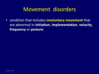 Movement disorders induced by psychiatric medication | PPT