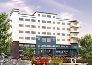 Institutional Architecture 3D Design and Presentation | PDF