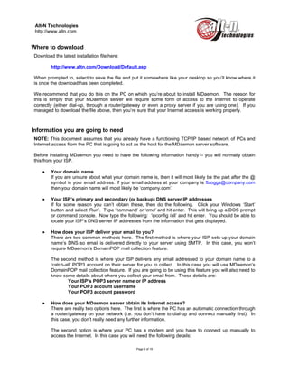 Md install guide | PDF