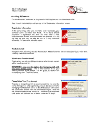 Md install guide | PDF