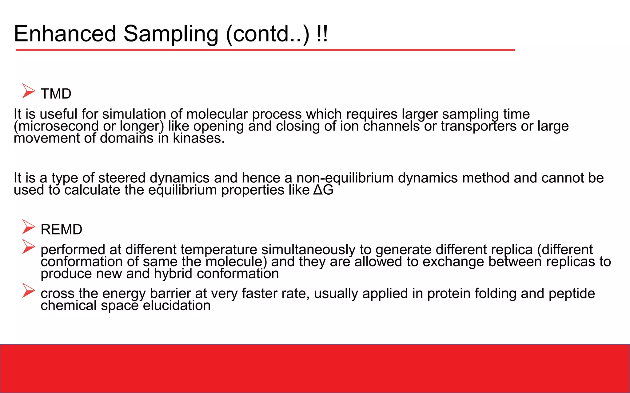Molecular Dynamic: Basics | PPTX
