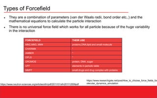 Molecular Dynamic: Basics | PPTX