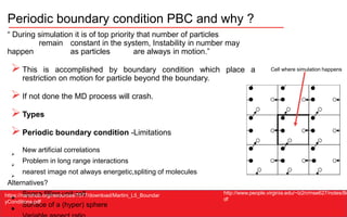Molecular Dynamic: Basics | PPTX