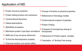 Molecular Dynamic: Basics | PPTX