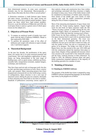 Parametric Study of Double Layer Steel Dome with Reference to Span to ...