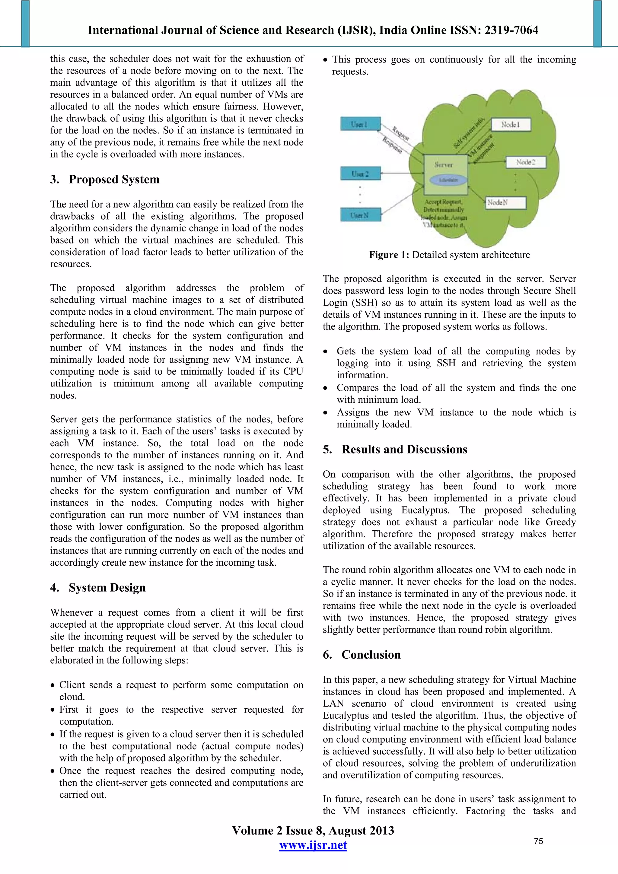 Effective VM Scheduling Strategy for Heterogeneous Cloud Environment | PDF