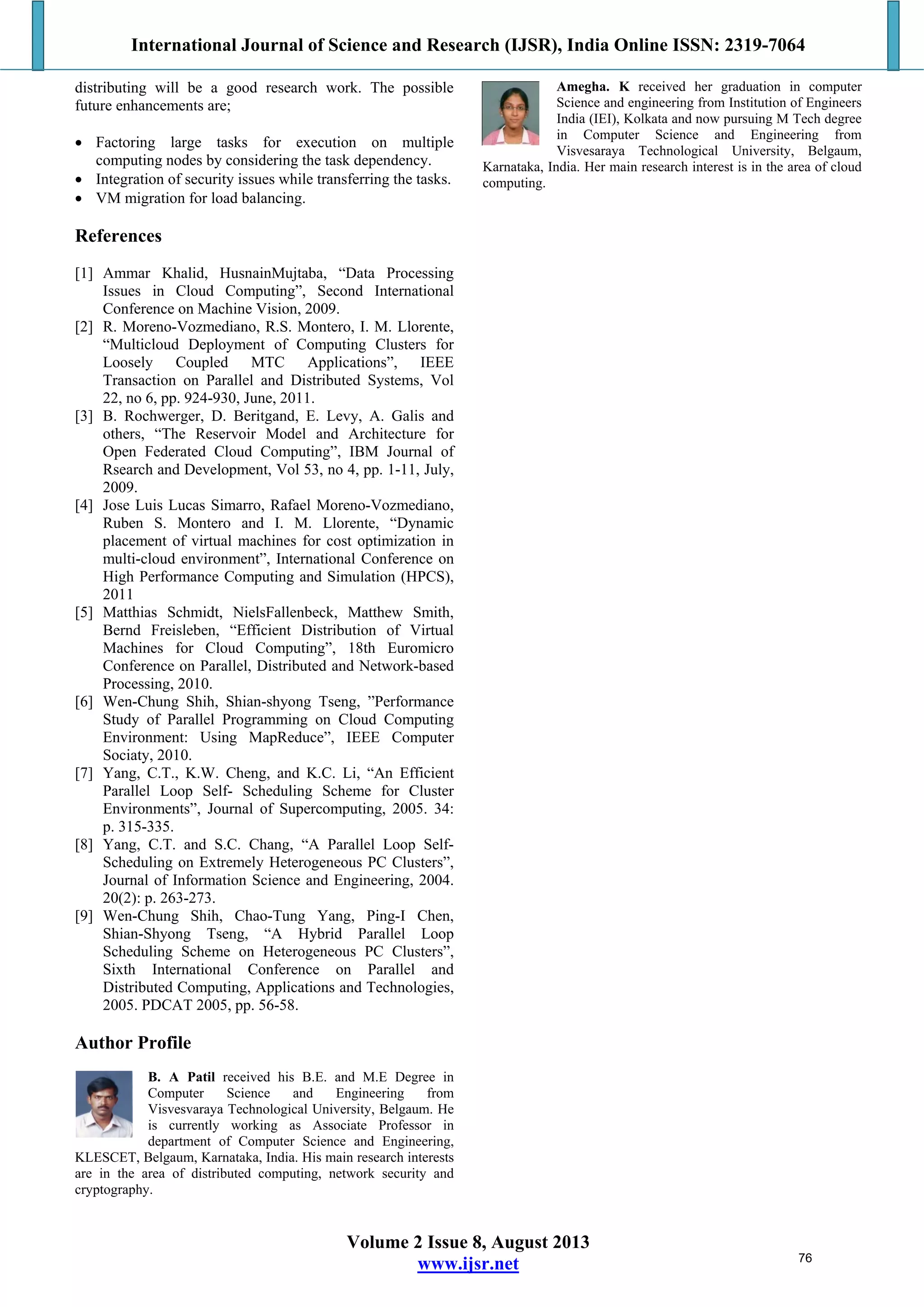 Effective VM Scheduling Strategy for Heterogeneous Cloud Environment | PDF