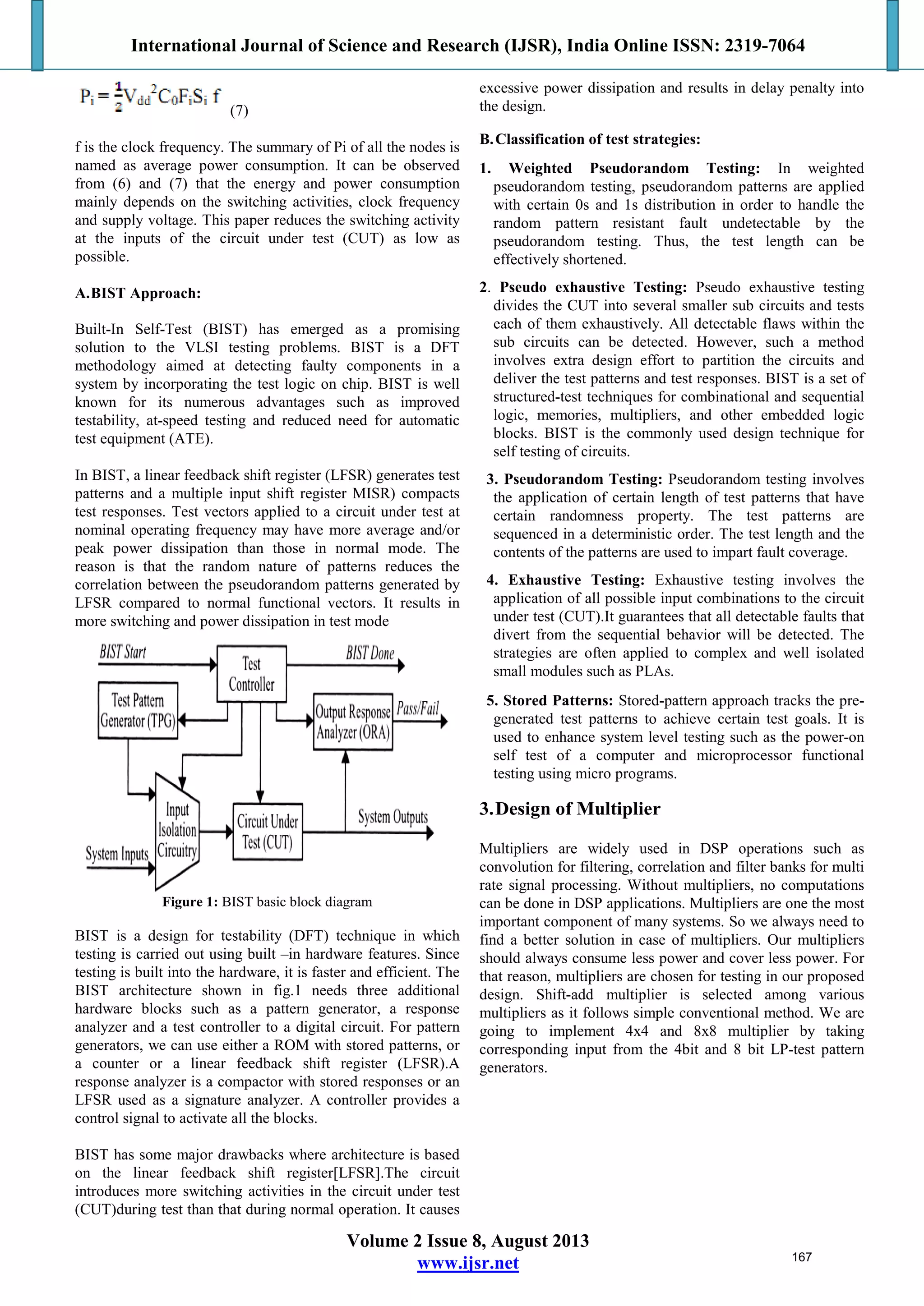 Implementation Of Low Power Test Pattern Generator Using Lfsr Pdf Computer Software And