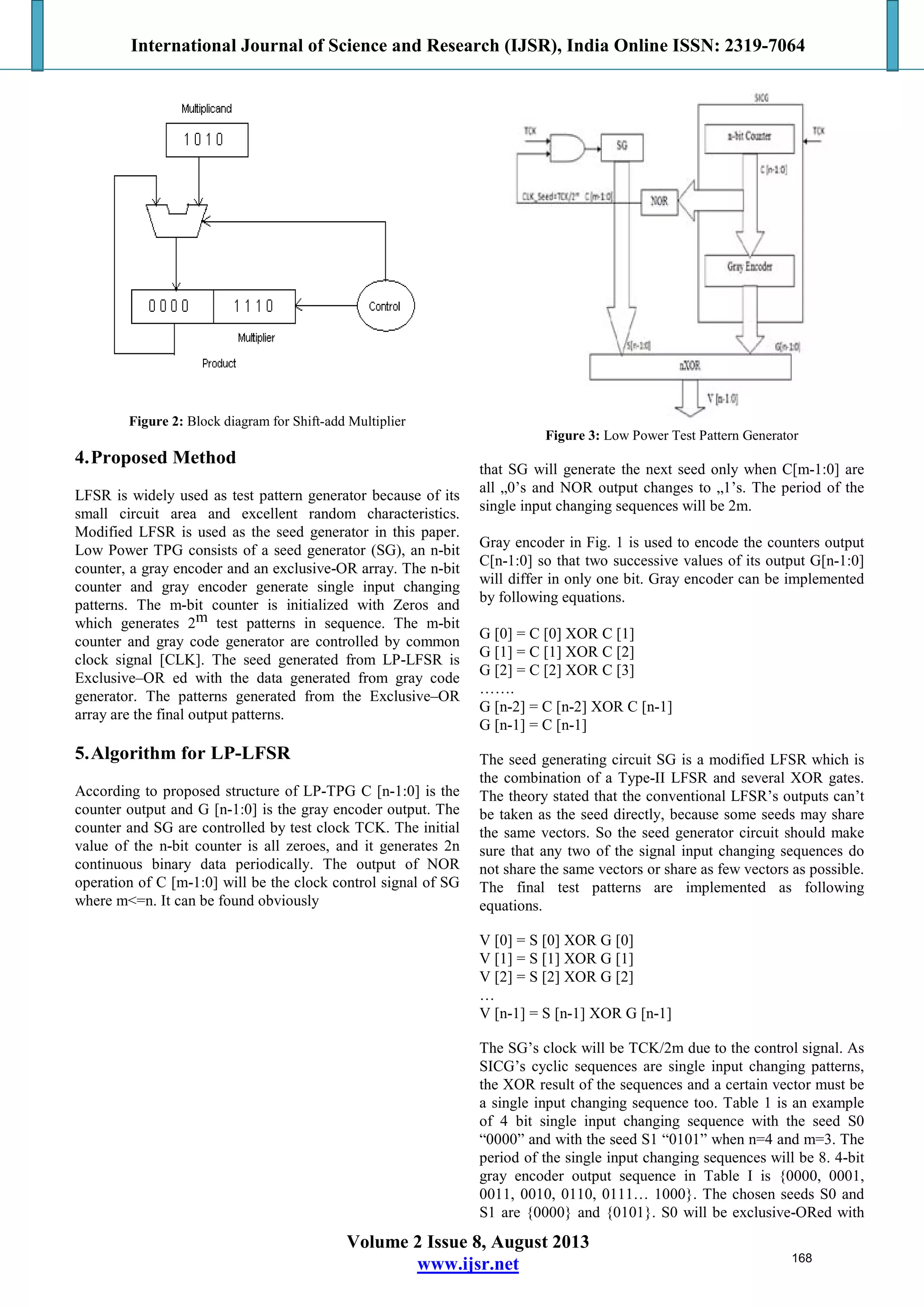 Implementation Of Low Power Test Pattern Generator Using Lfsr Pdf Computer Software And