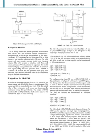 Implementation of Low Power Test Pattern Generator Using LFSR | PDF ...
