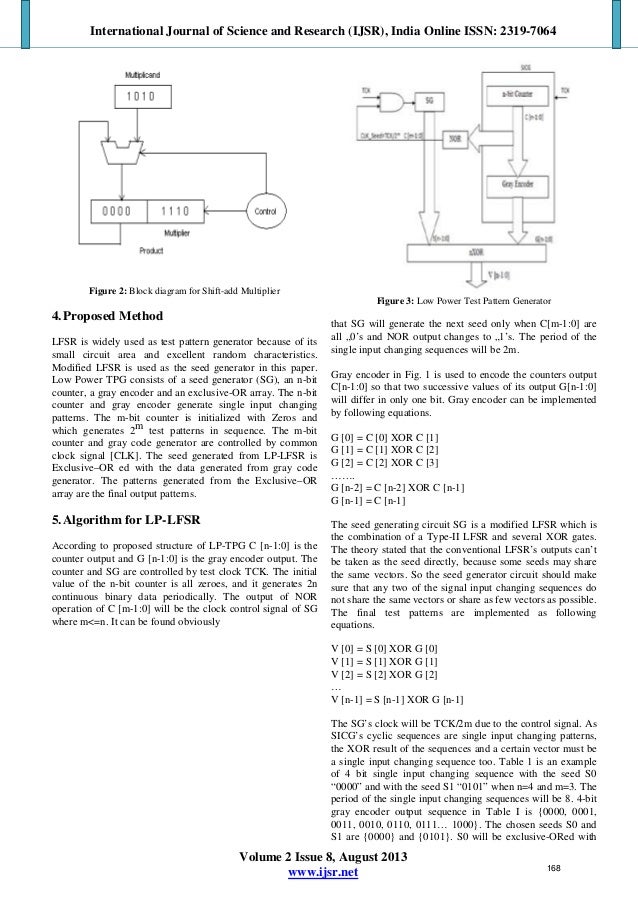 Implementation Of Low Power Test Pattern Generator Using Lfsr 7064