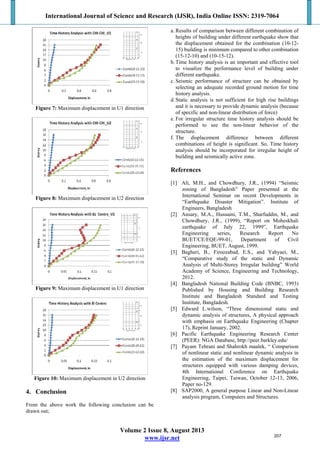 Evaluation of the Impact of Dynamic Analysis on Different Building Height | PDF
