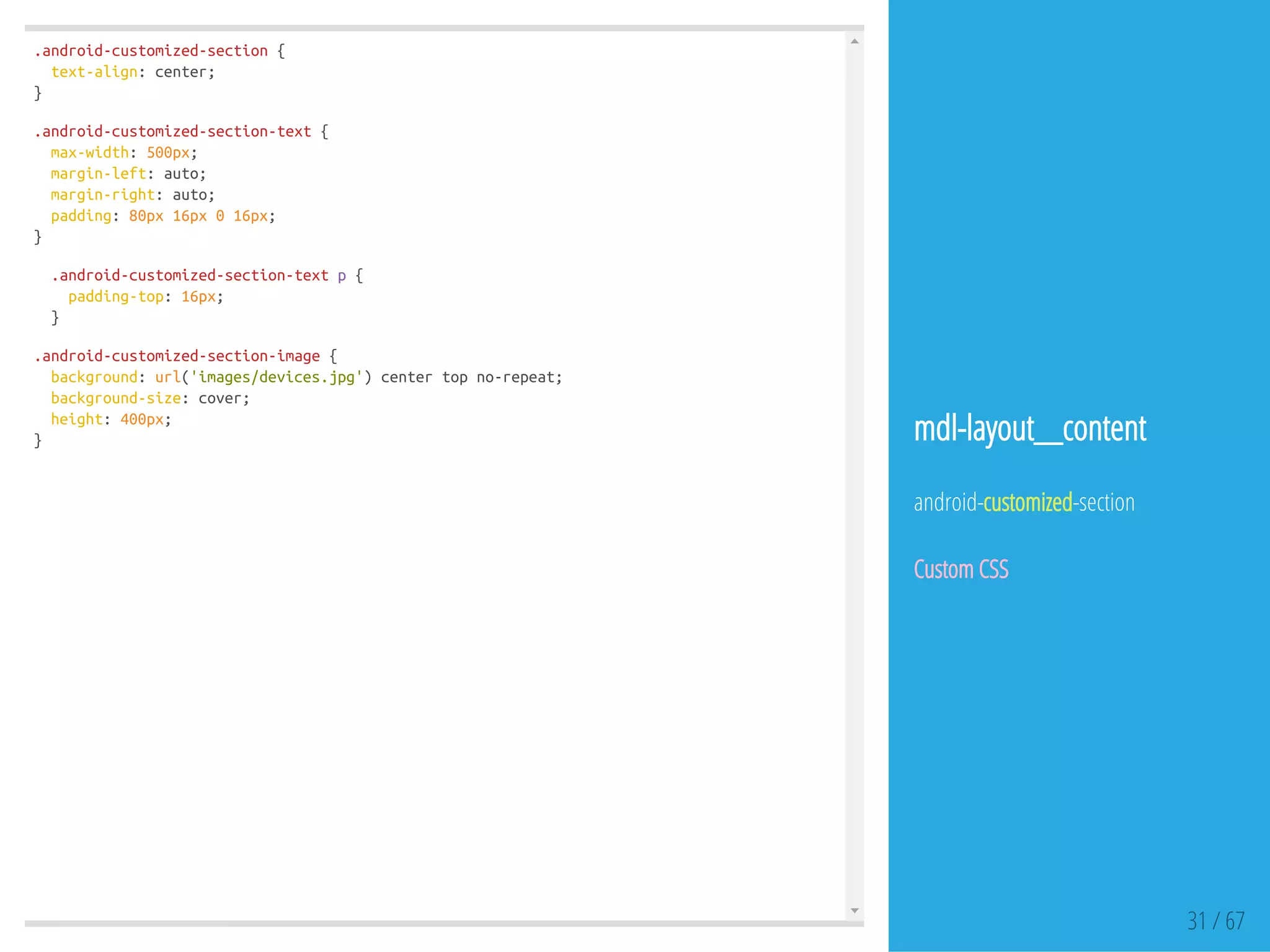 Introduction To Material Design Lite Mdl Ppt 1057