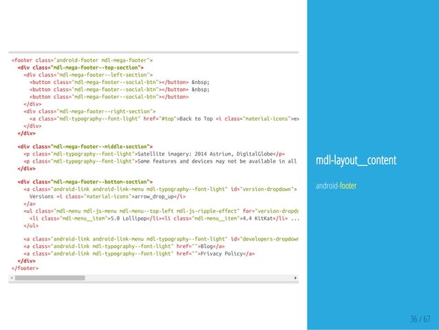 introduction to material design lite MDL | PPT