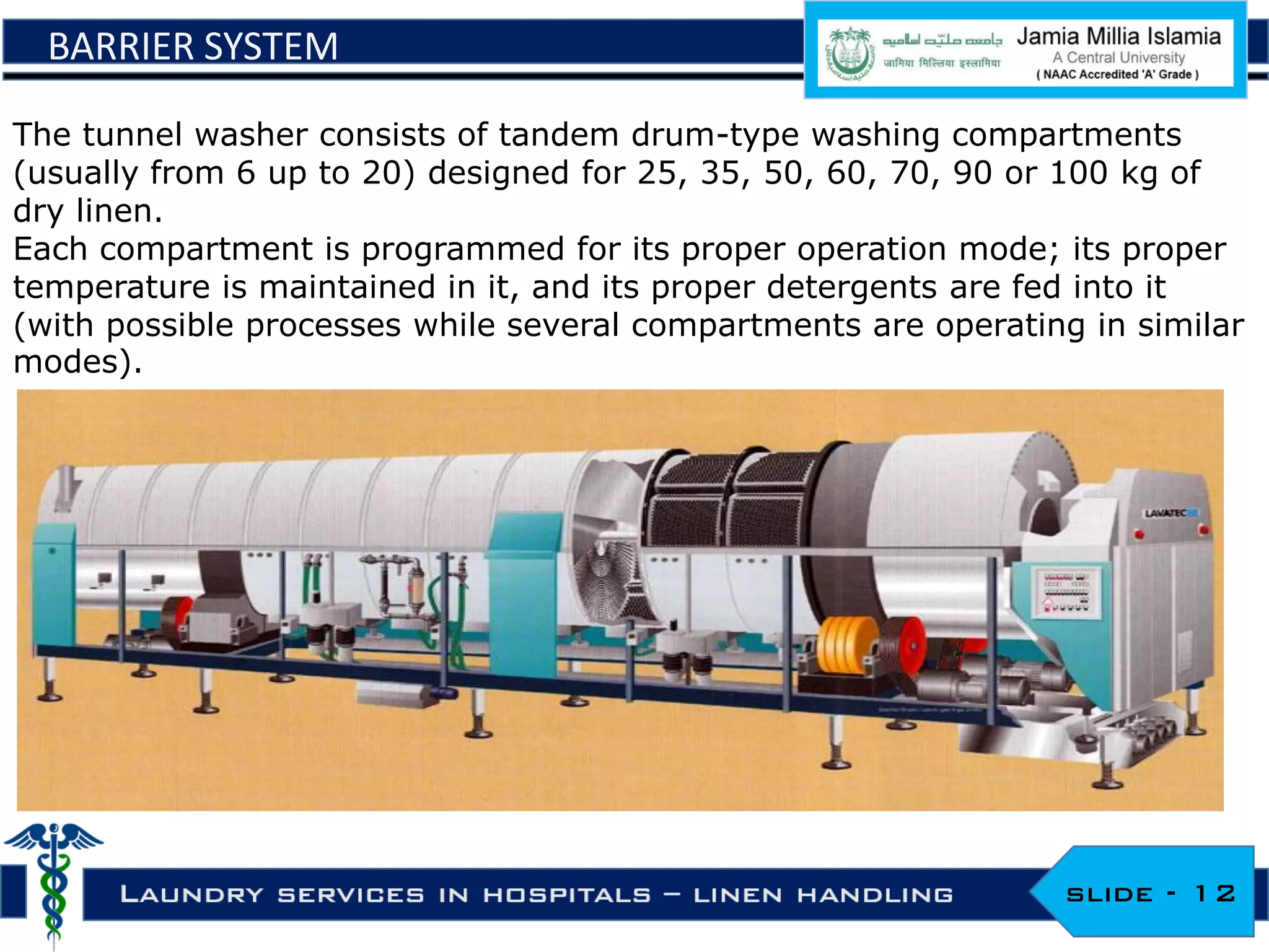 Laundry services in hospitals –linen handling | PDF