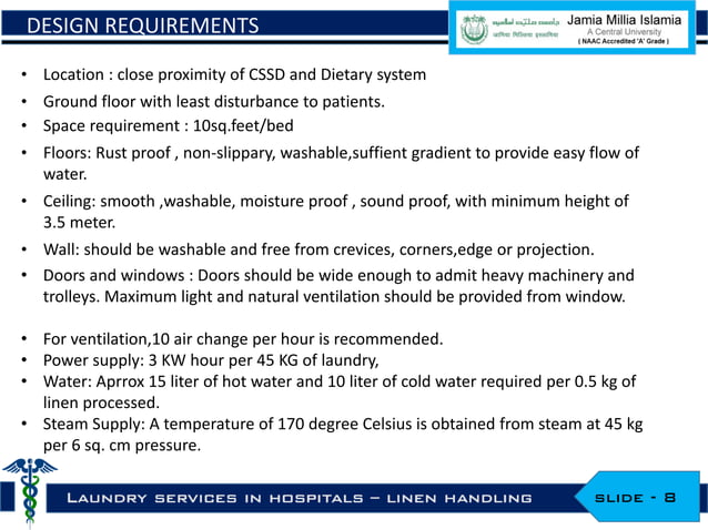 Laundry services in hospitals –linen handling | PDF | Bath and Shower ...