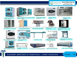Laundry services in hospitals –linen handling | PDF