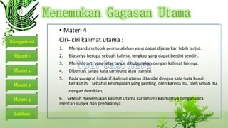 Mdl gagasan utama | PPT