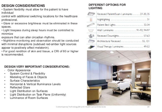 LIGHTING IN HOSPITALS