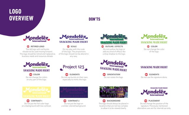 Mdlz brand book 2019 | PDF | Food Industry | Industries