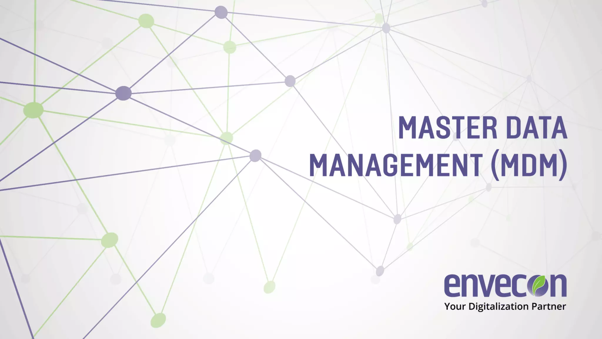 What is Master Data Management (MDM)? | PPT