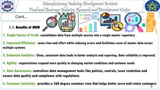 Manufacturing Data Management (MDM.)pptx | PPTX