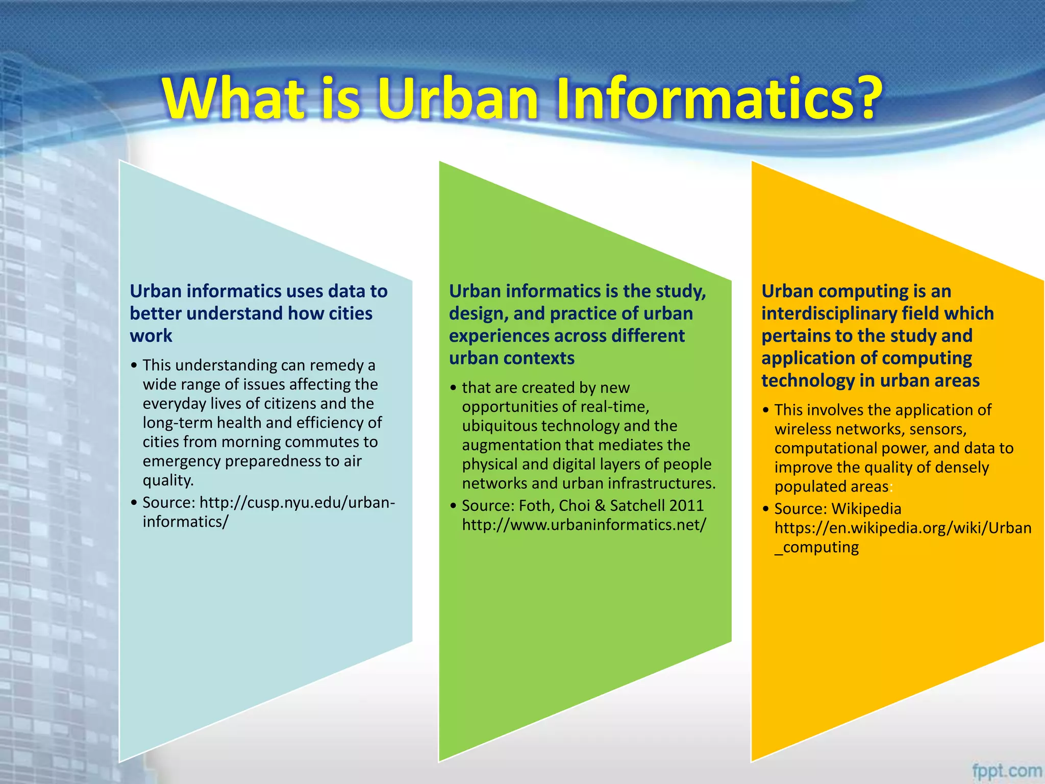 Mobile Computing, Internet of Things, and Big Data for Urban ...