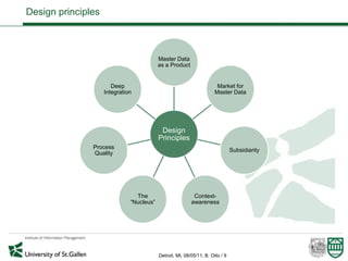 Strategic Business Requirements for Master Data Management Systems | PPTX