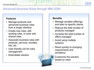 IBM MDM 10.1 What's New - Aomar Bariz | PPT