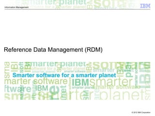 IBM MDM 10.1 What's New - Aomar Bariz | PPT