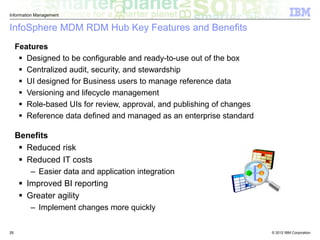 IBM MDM 10.1 What's New - Aomar Bariz | PPT