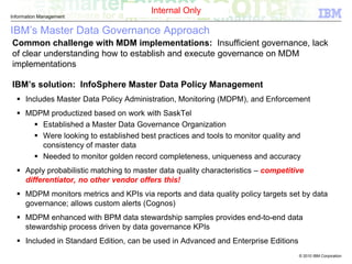 IBM MDM 10.1 What's New - Aomar Bariz | PPT