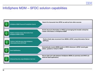 Présentation IBM InfoSphere MDM 11.3 | PDF