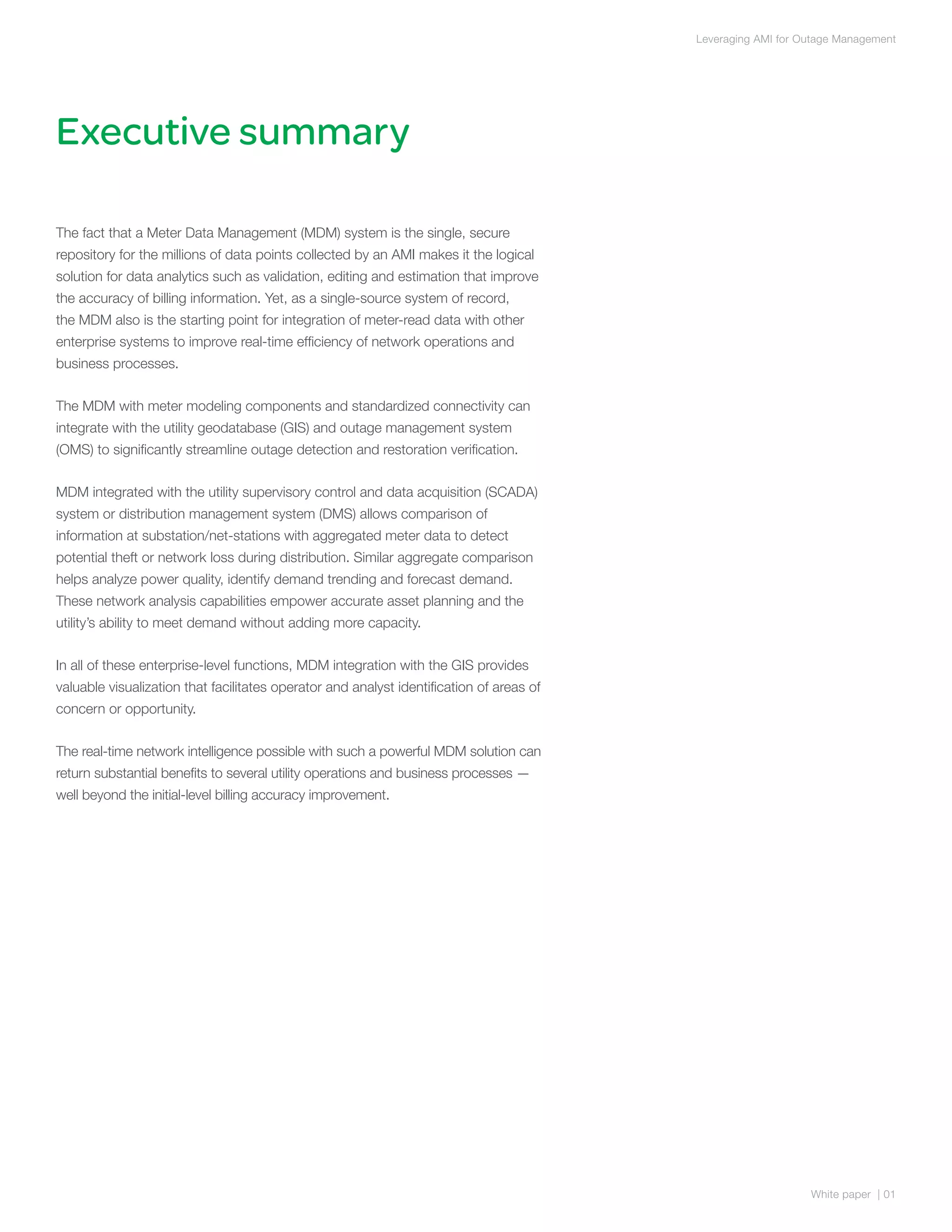 Meter Data Management 2.0 | PDF