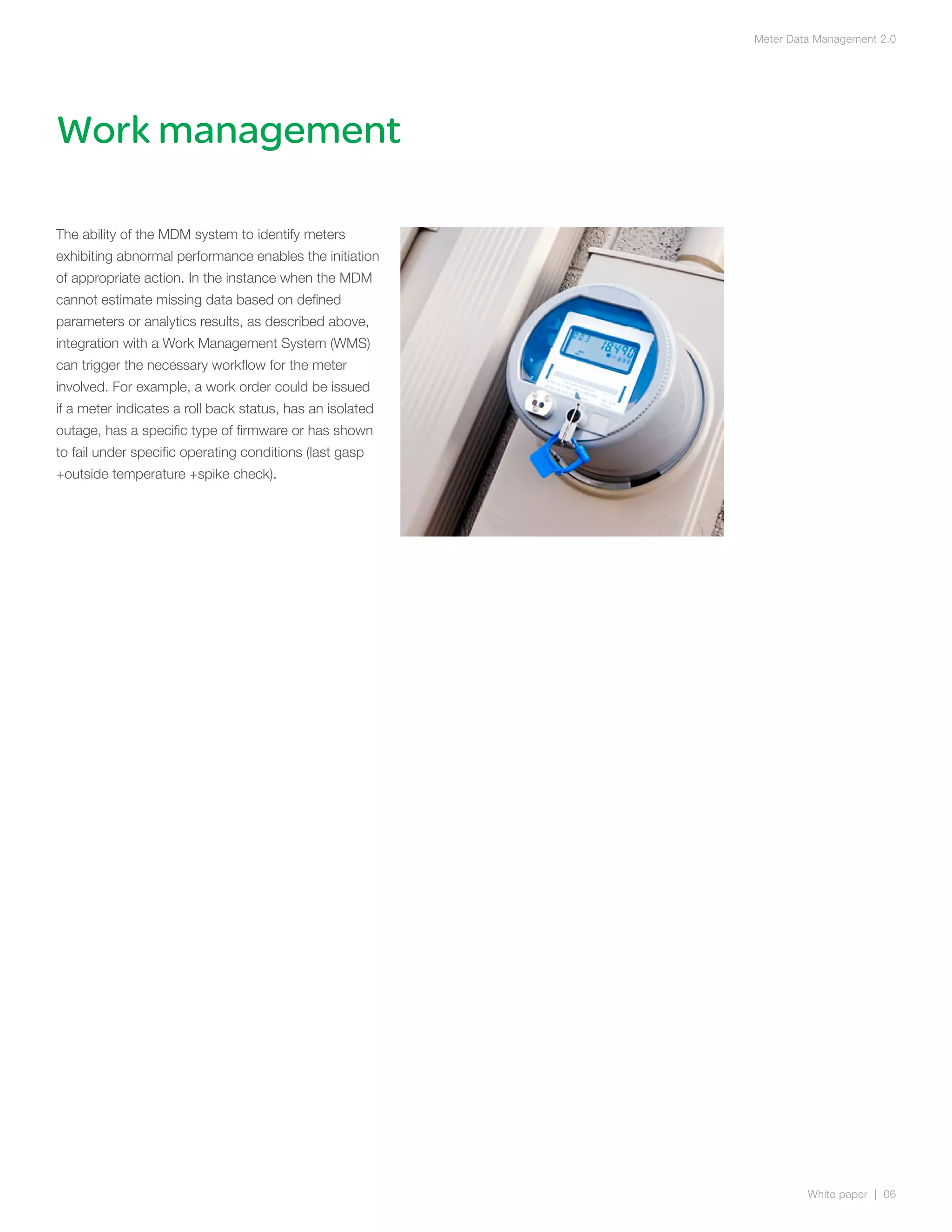 Meter Data Management 2.0 | PDF