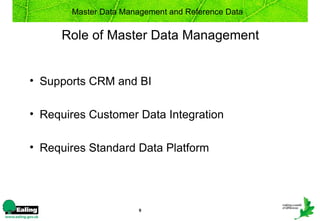 MDM and Reference Data | PPT