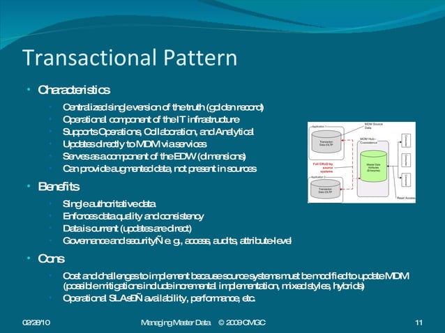 MDM Strategy & Roadmap | PPT | Databases | Computer Software and ...